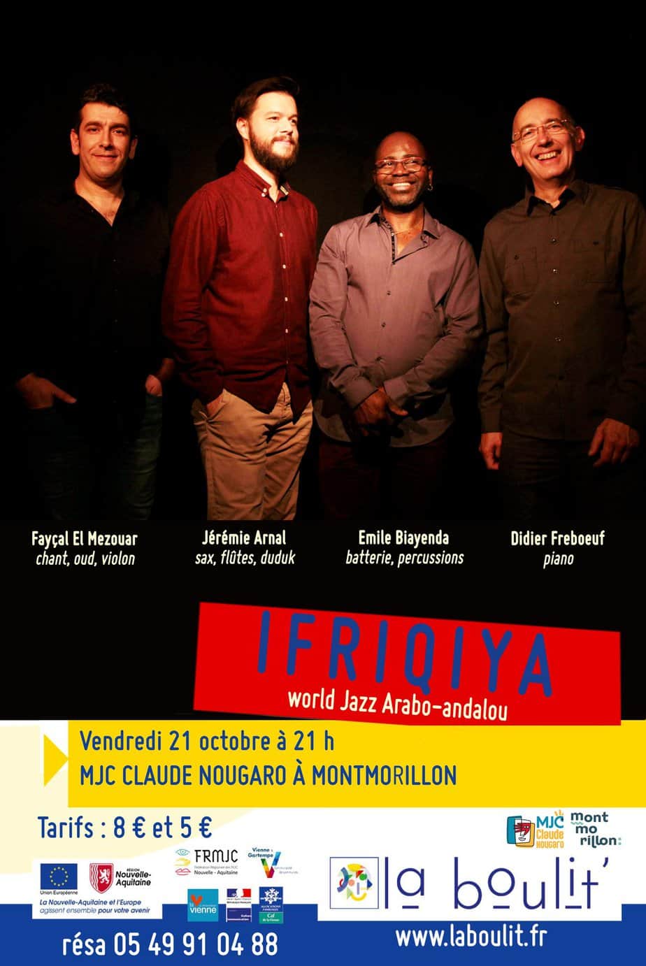 IFRIQIYA - MJC Claude Nougaro